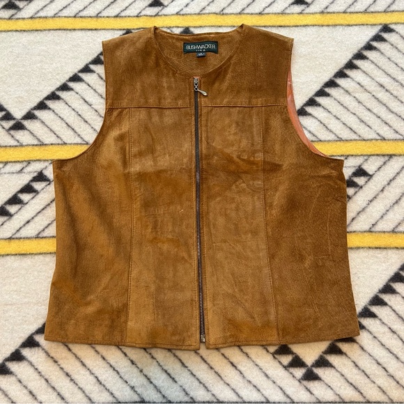 Bushwacker | Jackets & Coats | Vintage Womens Bushwacker Suede Vest ...